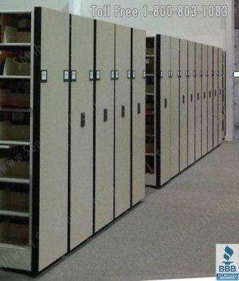 Floor to Ceiling Shelves