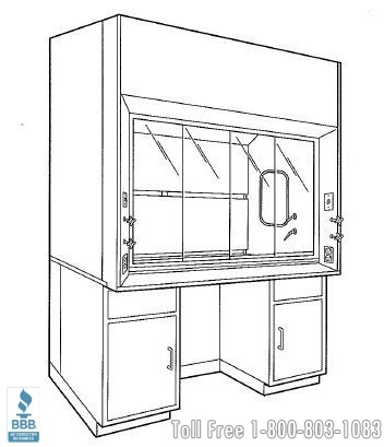 ADA Compliant Lab Fume Hood for Laboratory Ventilation