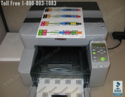 Color Coded File Labels with RFID Embedded Tags | File Label Printing Systems
