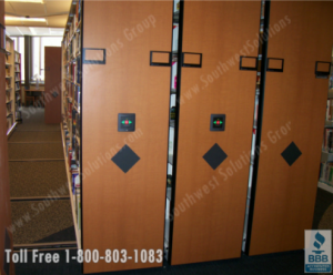 Library Rolling Stack Shelving