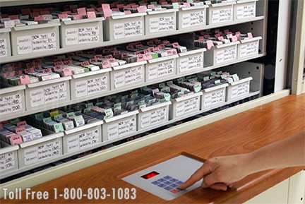 Pathology Slide Storage