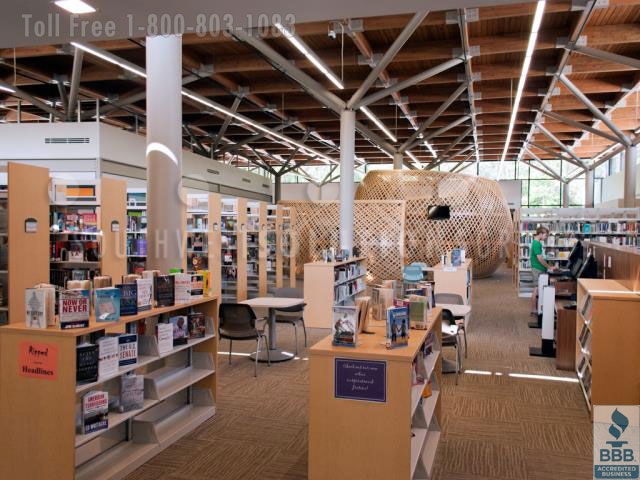 Public Library Book Display Shelves | Community Library Cantilever Book ...