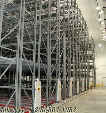 Mobilized Pallet Racks Maximize Freezer & Cooler Storage Space