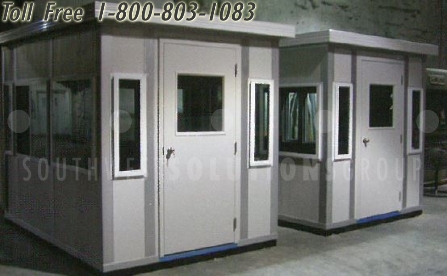 Outdoor Guard Shacks Los Angeles | Pre-Assembled Forkliftable Offices ...