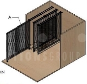 Pull Out Art Storage Rack