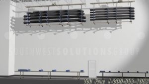 Helicopter Blade Rack