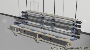 Helicopter Blade Rack