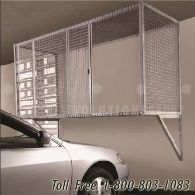 Wall Mounted Car Locker Locking Garage Storage Ceiling Rack Chicago ...