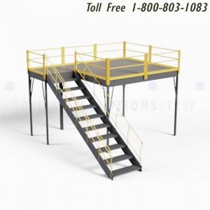 Industrial Storage Mezzanine