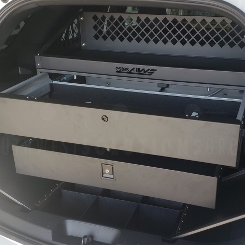 Police Vehicle Trunk Gun Lockers SUV Sedan Pickup Truck Hidden Weapon Safes