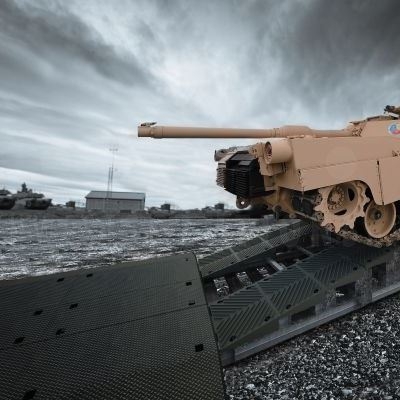 Deploy Tanks Anywhere with Military Tank Rail Ramps and Mats