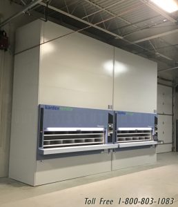 Vertical Rotating Storage Bins