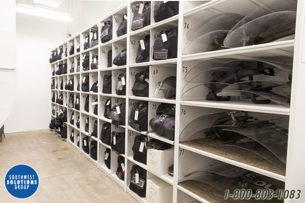 Police Tactical Gear Storage | Southwest Solutions Group