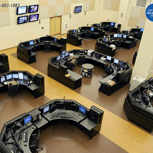 911 Call Center Furniture | Southwest Solutions Group