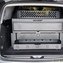 SUV Gun Storage for Law Enforcement