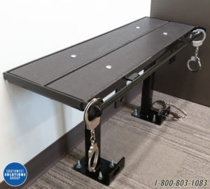 Handcuff Detention Bench | Southwest Solutions Group