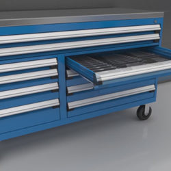 Automotive Parts Storage Drawers | Southwest Solutions Group