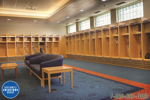 Hockey Team Locker Solutions | Southwest Solutions Group