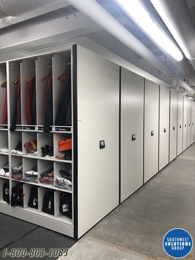 Athletic Mobile Storage Systems | Southwest Solutions Group