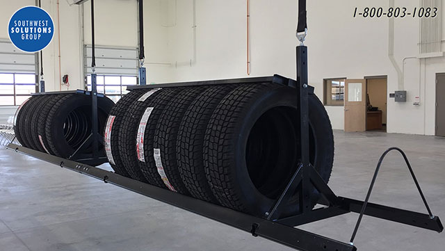 Tire Carousels and Tire Storage Racks
