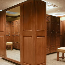 Wood Laminate Spa & Gym Lockers
