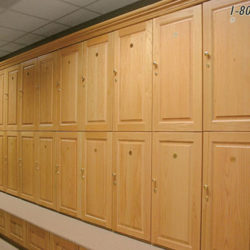 Wood Laminate Spa & Gym Lockers