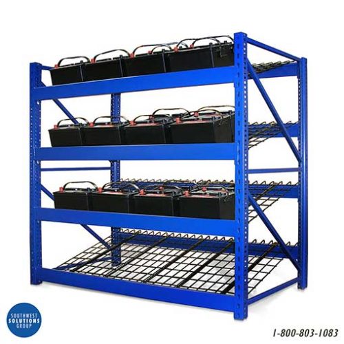 Automotive Battery Storage Rack | Southwest Solutions Group