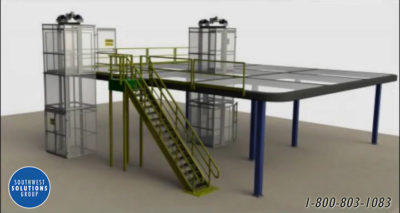 Automotive Vertical Mezzanine Lift