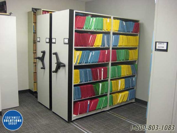 Automotive File Folder Shelving & Record Box Storage