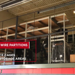 Automotive Parts Room Cage | Southwest Solutions Group