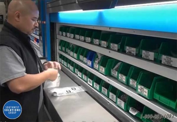 Automotive Automated Parts Storage Carousel