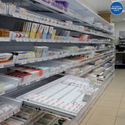 Hospital Pharmacy Shelving | Southwest Solutions Group