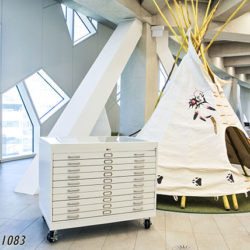 Museum Flat File Cabinet