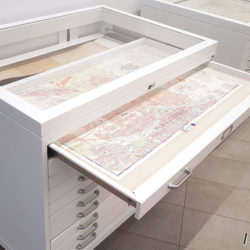 Museum Flat File Cabinet