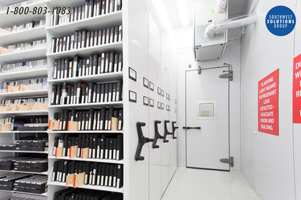 Rolling Archive Shelves | Southwest Solutions Group