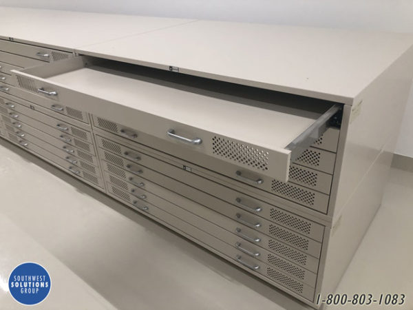 Museum Flat File Cabinet