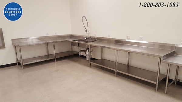 Stainless Steel Healthcare Casework