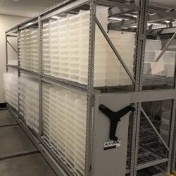 Healthcare High-Density Mobile Storage