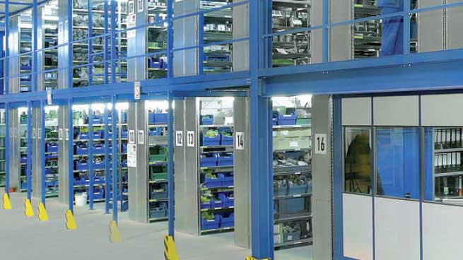 Storage Mezzanines & Material Lifts