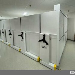 Rolling Shelves On Tracks