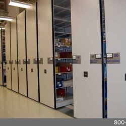 Rolling Shelves On Tracks