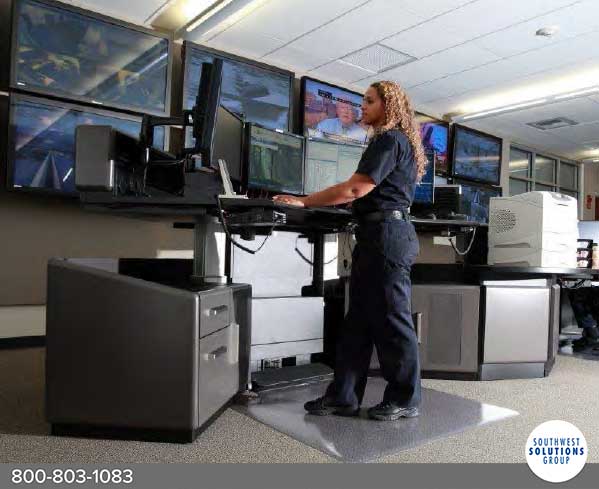 PSAP Technical Workstation Furniture