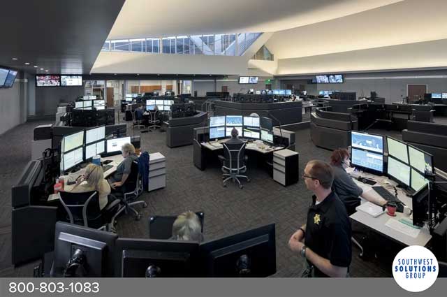 PSAP Technical Workstation Furniture