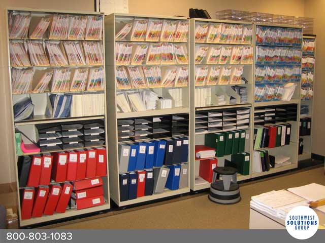 Binder Shelving