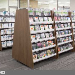 Library Shelving on Wheels