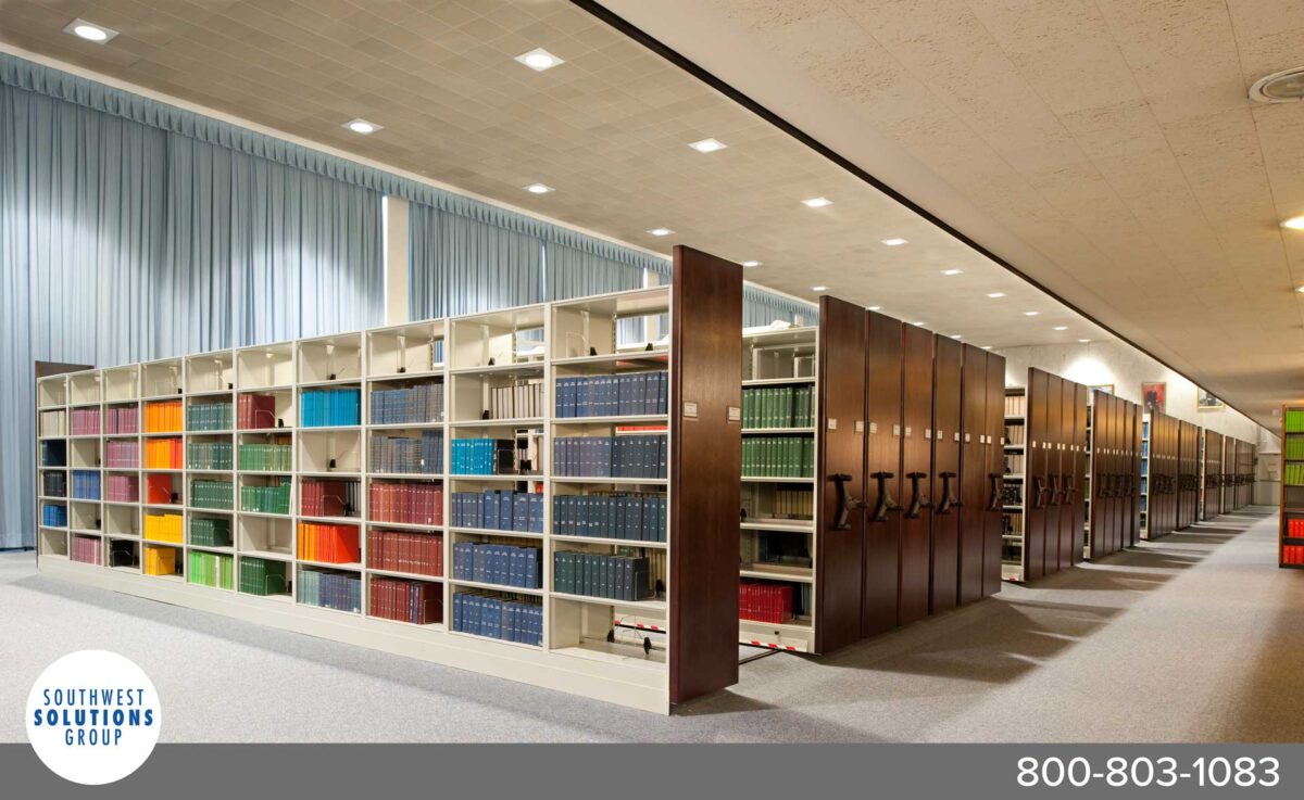 Mobile Library Shelving