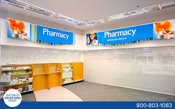 Pharmacy Security Gates